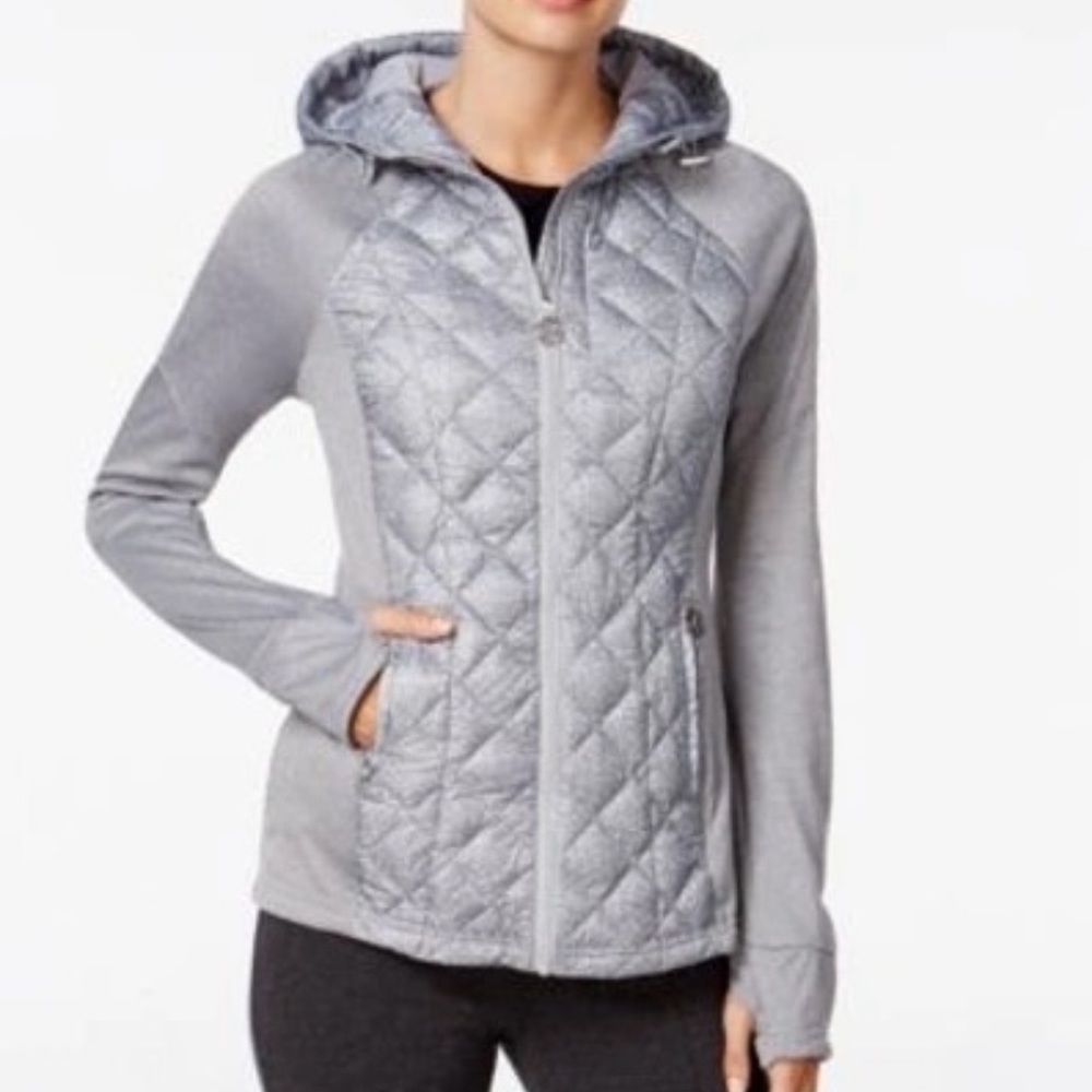 Michael Michael Kors Quilted Duck Down Jacket Puffer … - Gem